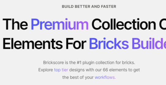 Brickscore – For Bricks Builder 2.2.2 – WPAdictos