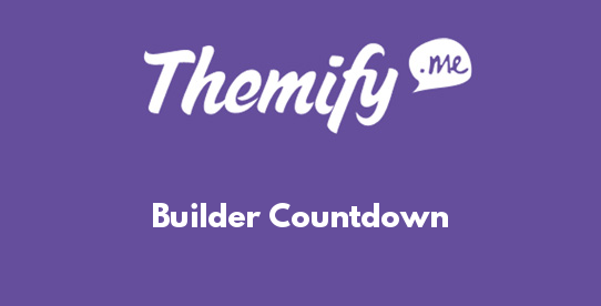Themify Builder Countdown 3.0.1 – WPAdictos