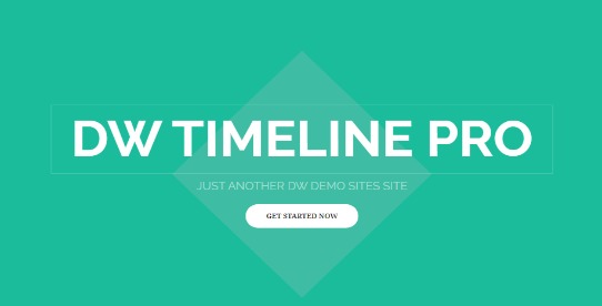 DW Timeline Pro – Reponsive Timeline WordPress Theme 1.1.1 – WPAdictos
