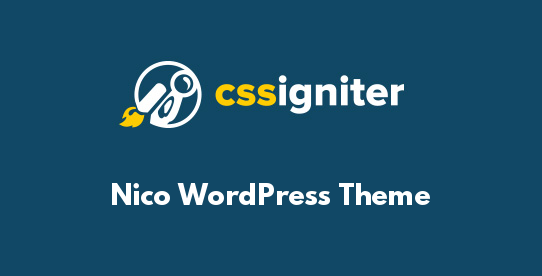 CSS Igniter Nico WordPress Theme 2.7.0 – WPAdictos