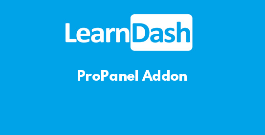 LearnDash LMS ProPanel Addon 3.0.3 – WPAdictos