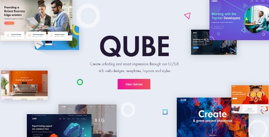 Qube – Responsive Multi-Purpose Theme 1.1.2 – WPAdictos