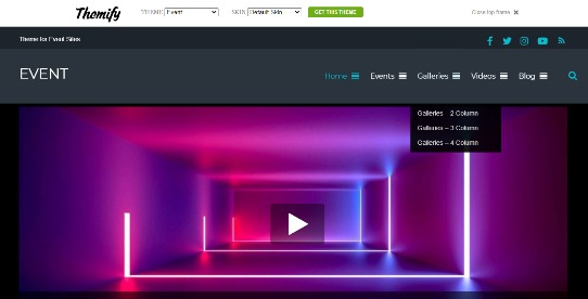 Themify Event WordPress Theme 7.5.7 – WPAdictos